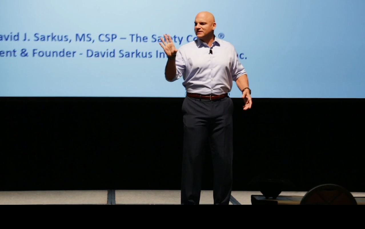 Motivational Safety Speaker - David Sarkus